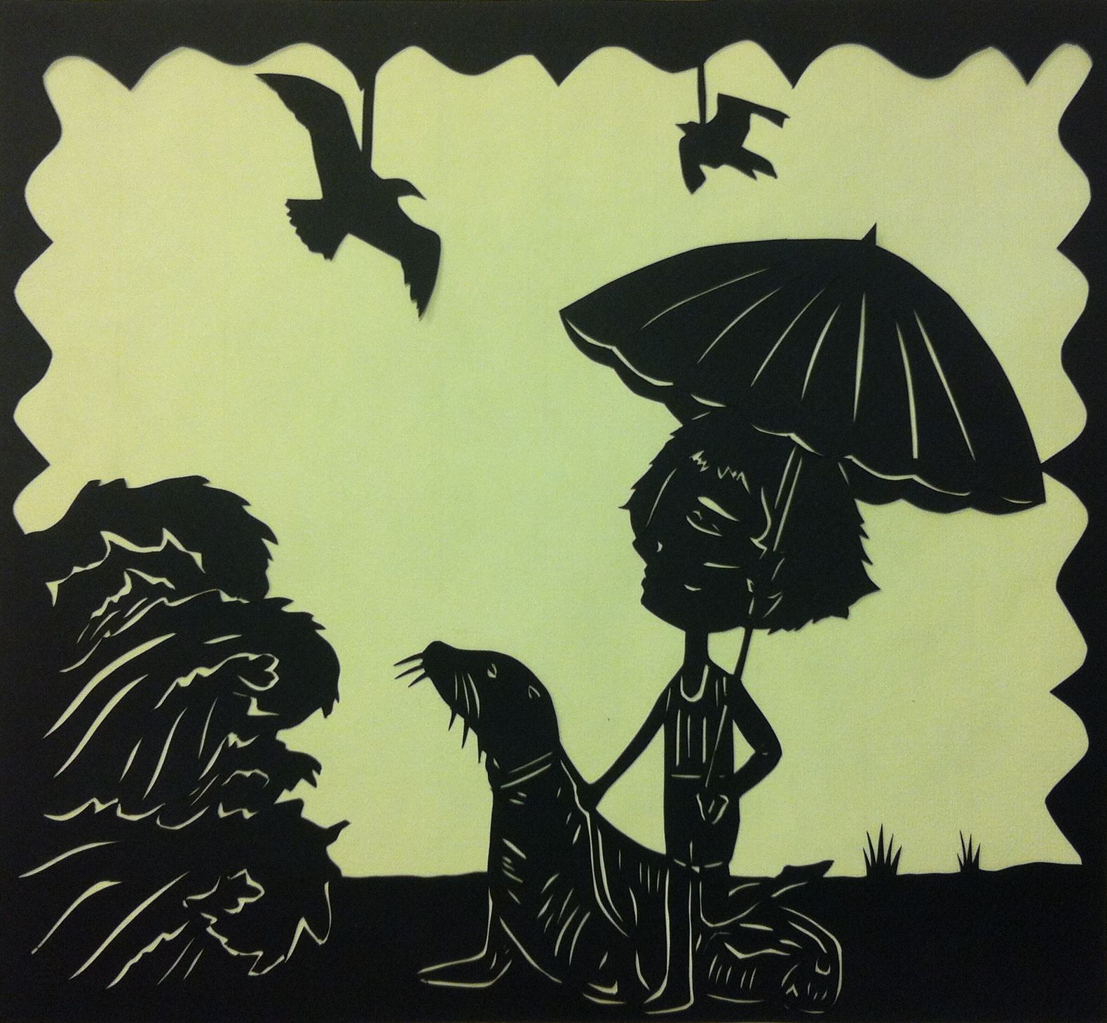 Lisa Abernathy, Papercut Artist, Charleston, SC